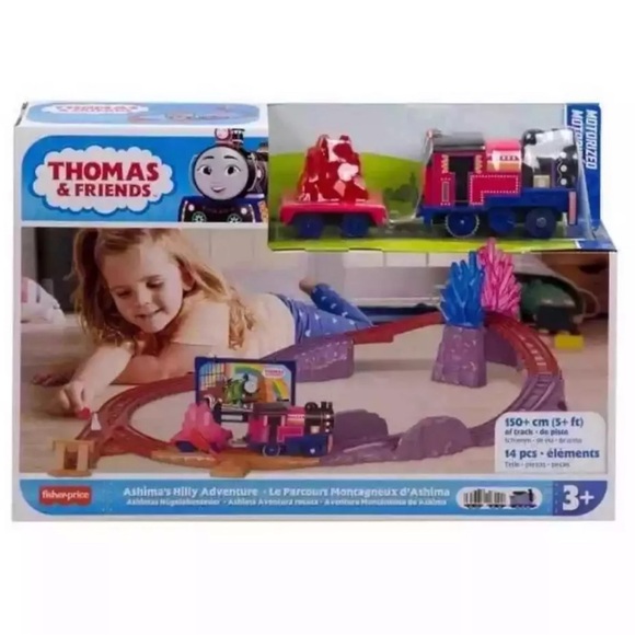 Fisher-Price | Toys | Thomas Friends Motorized Ashimas Hilly Adventure ...